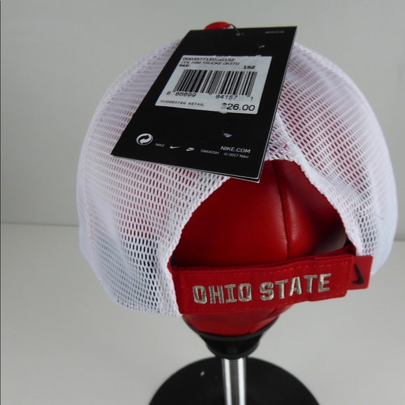 Nike | Accessories | Ohio State Buckeyes Mesh Trucker Cap Aerobill Nike ...